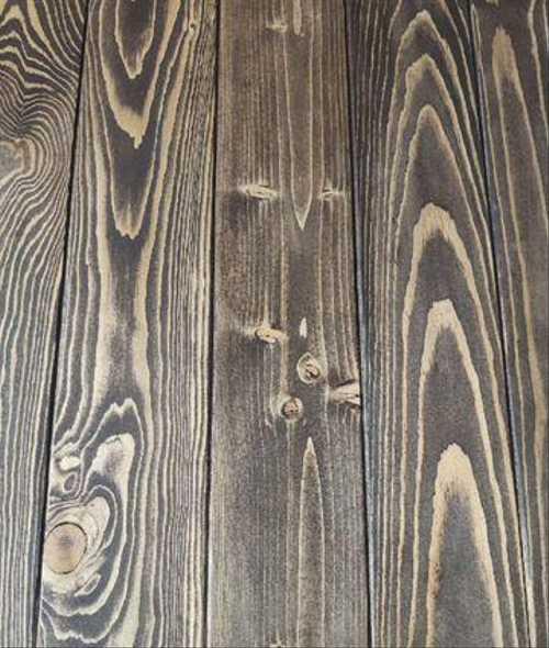 Фотофон деревянный темно-коричневый