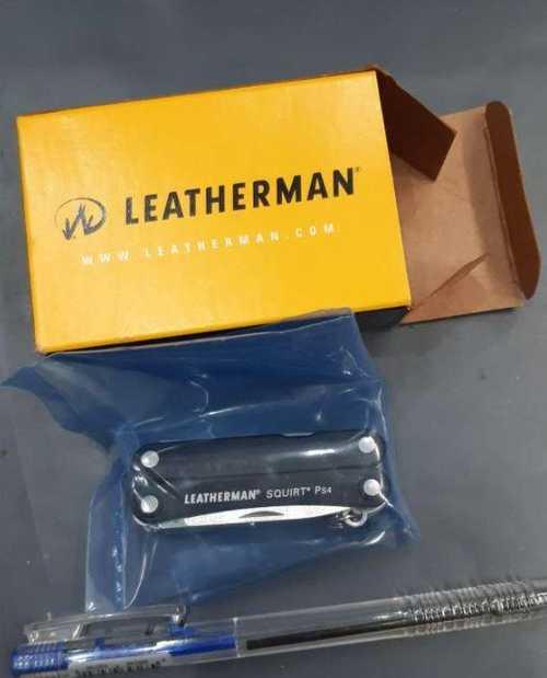 Leatherman Squirt PS4 мультитул, Black. Новый