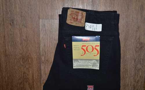 Джинсы Levis 505 W40 L30, Made in USA, 1988г