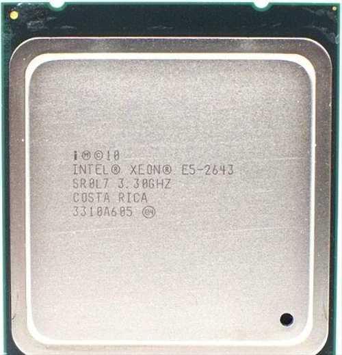 Сборка на Intel E5-2643 4 ядра 3,5Ггц, 8Гб памяти