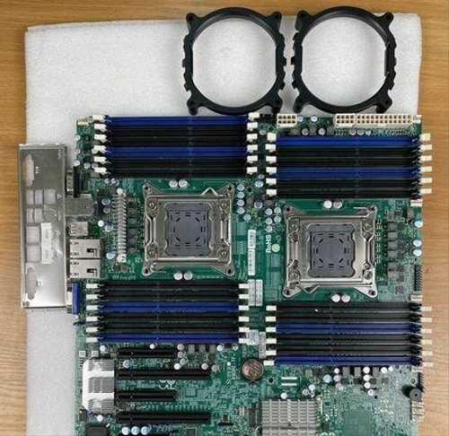 Supermicro X9DRE-TF+ Intel X540 10GBe + кольца