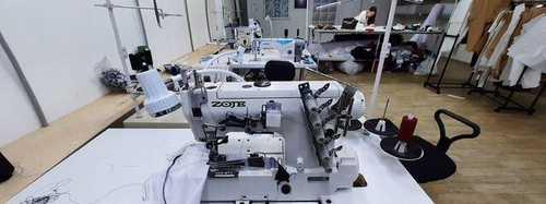 Плоскошовная швейная машина zoje ZJ-W562A-1-364-BD