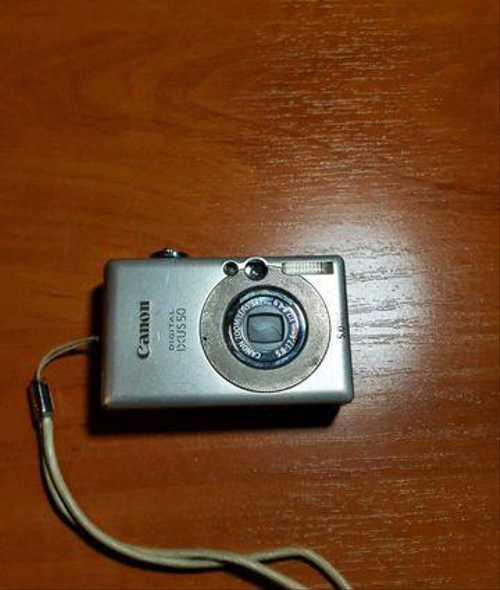 Canon ixus 50 карта памяти