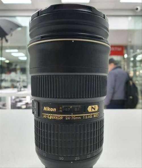 Nikon 24-70mm f/2.8G ED AF-S Nikkor Комиссионный