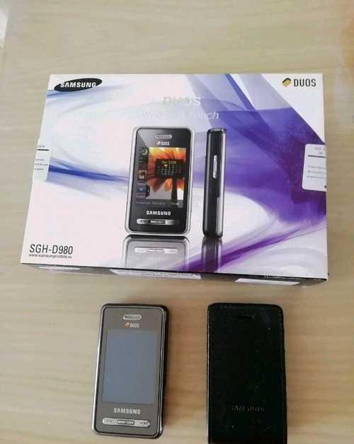 SAMSUNG duos sgh-d980 нерабочий