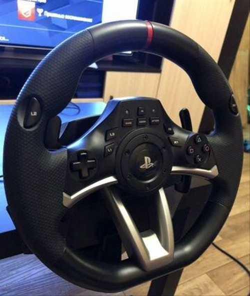 Руль Hori racing wheel apex PS3, PS4, PC