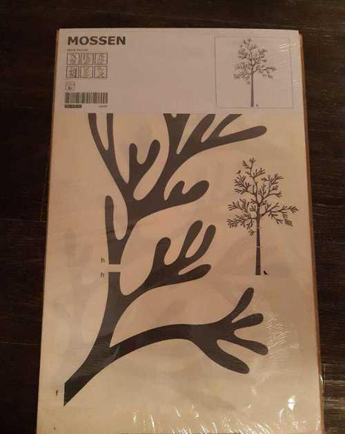 Наклейка декоративная IKEA mossen Дерево