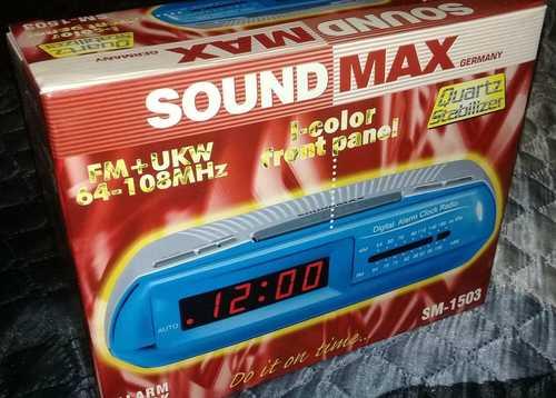 Часы электронные-радио soundmax SM-1503