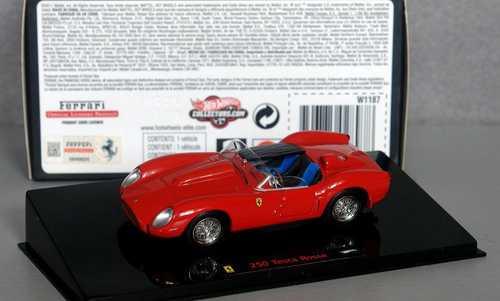 1/43 Mattel Hot Wheels Elite Ferrari 250 Testa Ros