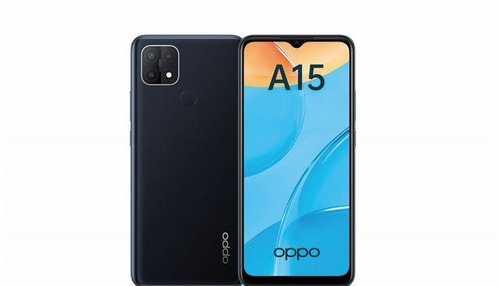 Oppo A15 2/32GB Черный