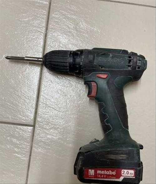 Шуруповерт metabo 14.4v