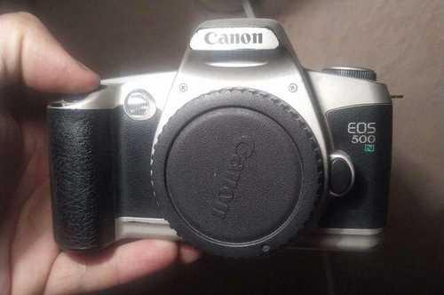 Плёночный Зеркальный фотоаппарат canon eos 500n