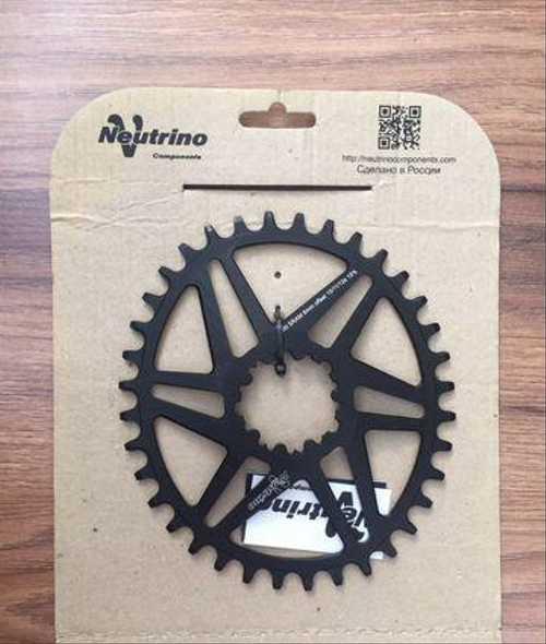 Звезда Neutrino овальная Sram GXP 36t