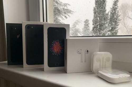 Коробки от apple iPhone