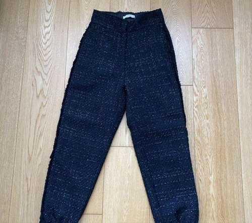 Твидовые брюки Reserved в стиле Chanel р. 34