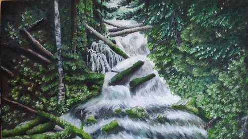 Картина "Водопад"