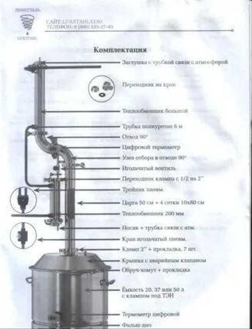 Продаю самогонный аппарат luxstahl 6, 20 литров