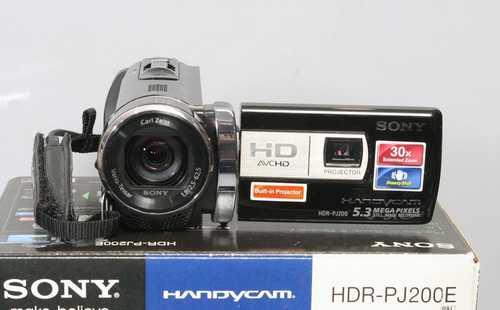 Sony HDR-PJ200 E