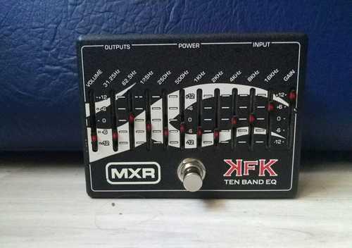 Эквалайзер MXR Ten Band EQ с блоком питания