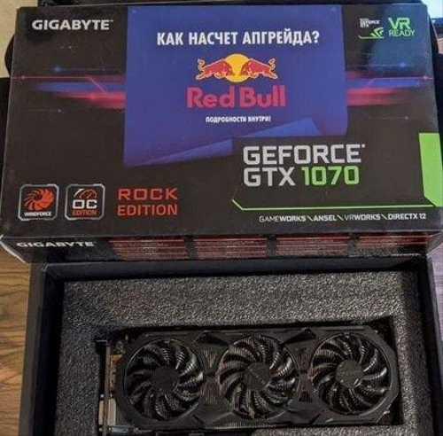 GeForce GTX1070 Gigabyte G1 Rock OC