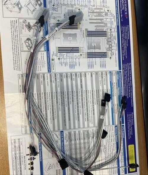CBL-0476L кабель mSAS SFF-8087 to 4 SATA