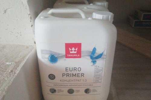 Грунтовка Tikkurila Euro Primer конц 1:3, 10 л