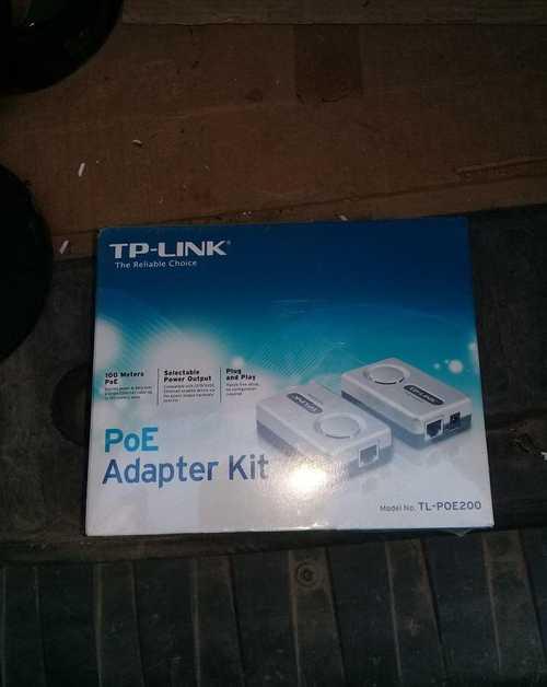 Адаптер TP-Link TL-POE200 POE Kit