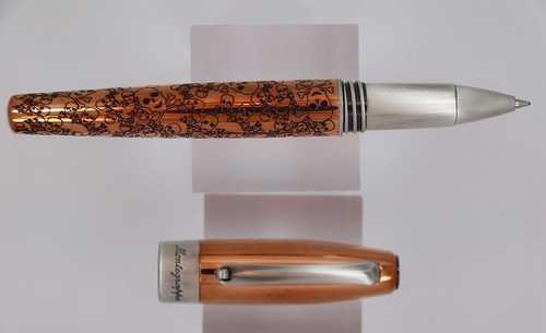 Роллер Montegrappa Fortuna Merry Skull Copper ориг