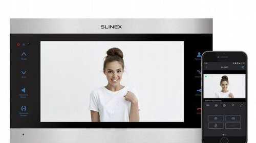 Видеодомофон slinex, SL-10ipthd (серебро+черный)