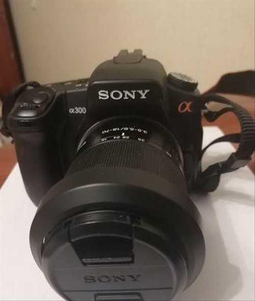 Фотоаппарат sony dslr-A300