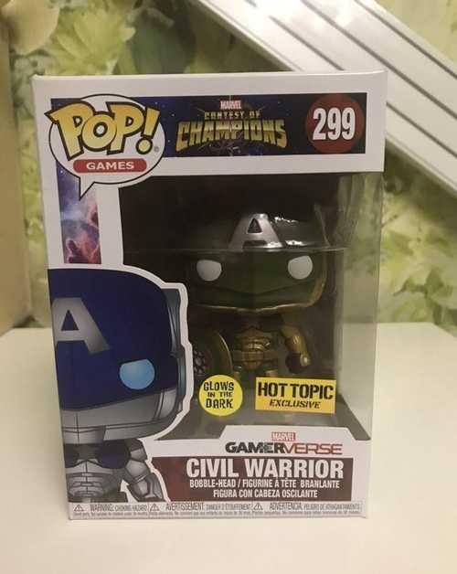 Funko pop #299 Civil Warrior GitD Chase Exclusive