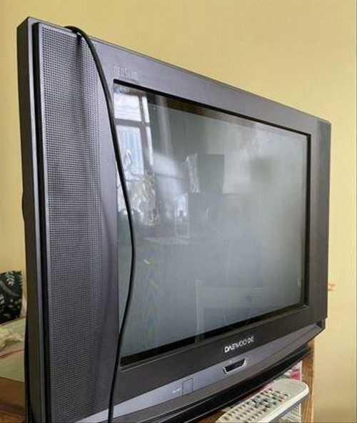 Телевизор Daewoo 21 дюйм б/у (для ремонта)