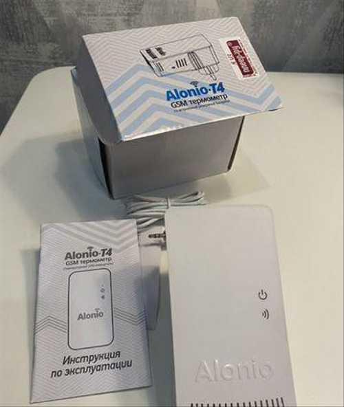 GSM alonio t4 термометр