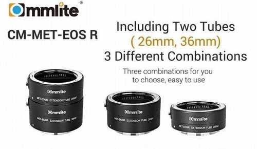 Commlite CM-MET-EOS R Automatic Extension Tube