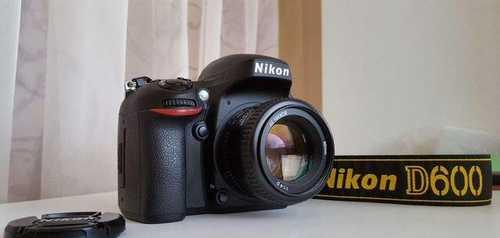 Зеркальный фотоаппарат Nikon D600 в идеале