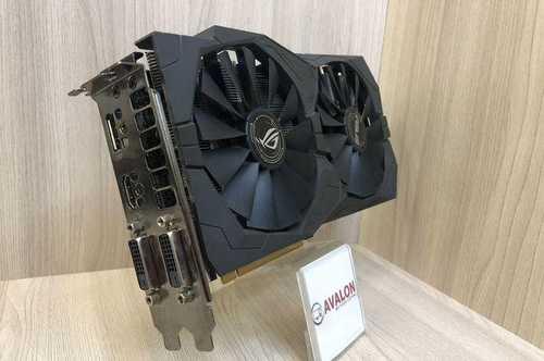 Видеокарта asus radeon RX 470 OC ROG Strix 4Гб