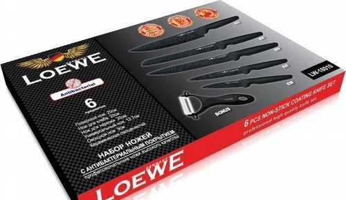 Набор кухонных ножей Loewe LW-18010 6 предм оптом