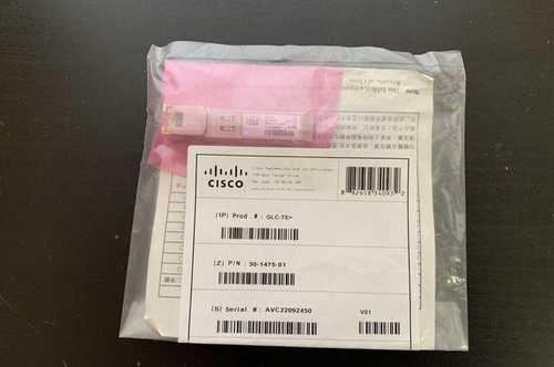 Трансивер Cisco GLC-TE 1000base-T SFP