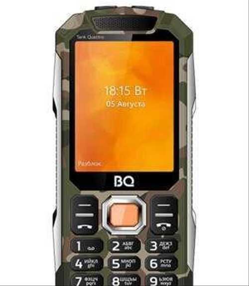 Телефон BQ tank quattro (4симки) новый