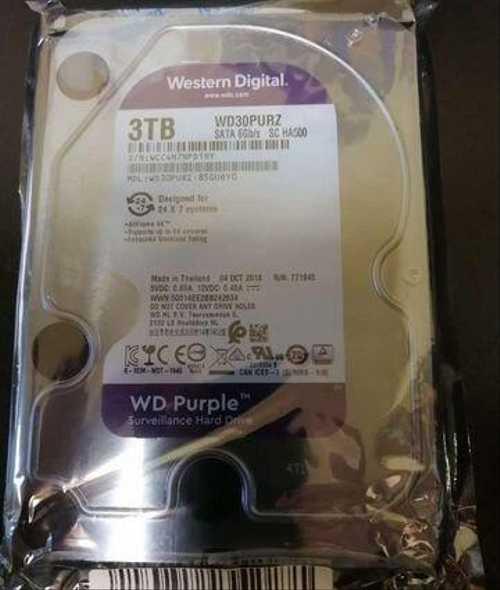 Жесткий диск WD Purple 3TB