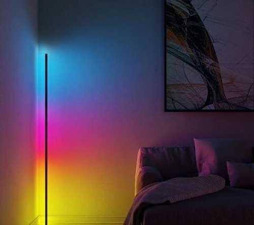 Торшер RGB напольный угловой светильник LED | Festima.Ru - Мониторинг .
