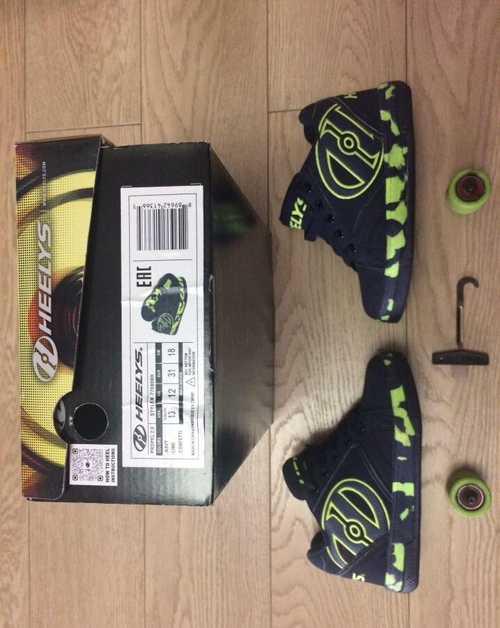 Heelys роликовые кросовки р.31