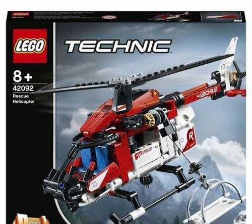 Новый конструктор lego technic вертолёт 42092