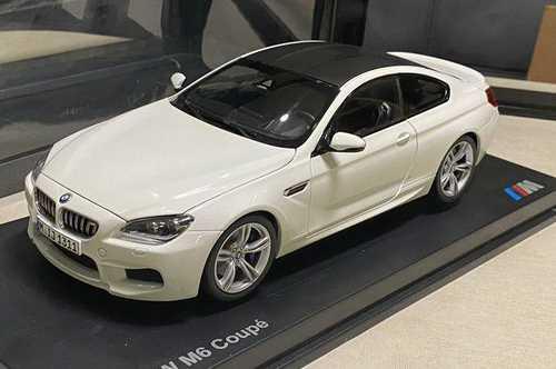BMW 1 18, M6. F13. White. Paragon