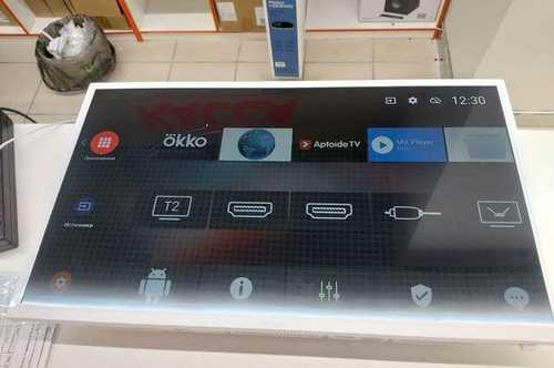Kivi 32FR50WR Smart TV Android белый 82см голосово