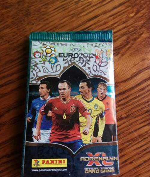 Наклейки карточки panini euro 2012