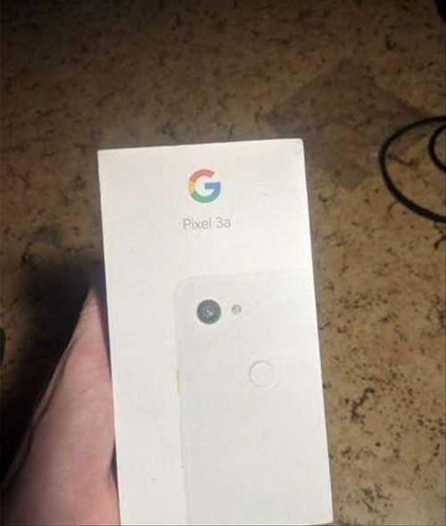 Коробка от google pixel 3a