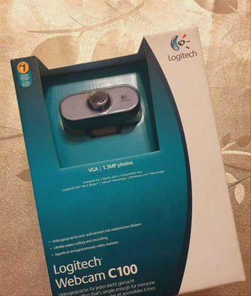 Веб камера Logitech c100