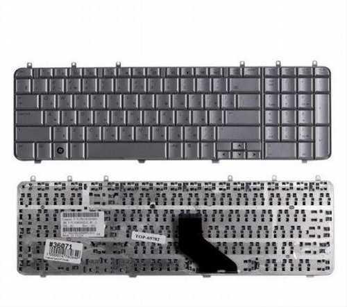 Клавиатура для ноутбука HP dv7-1000 серебристая