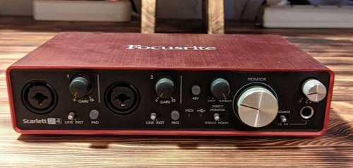 Звуковая карта Focusrite Scarlett 2i4 2gen